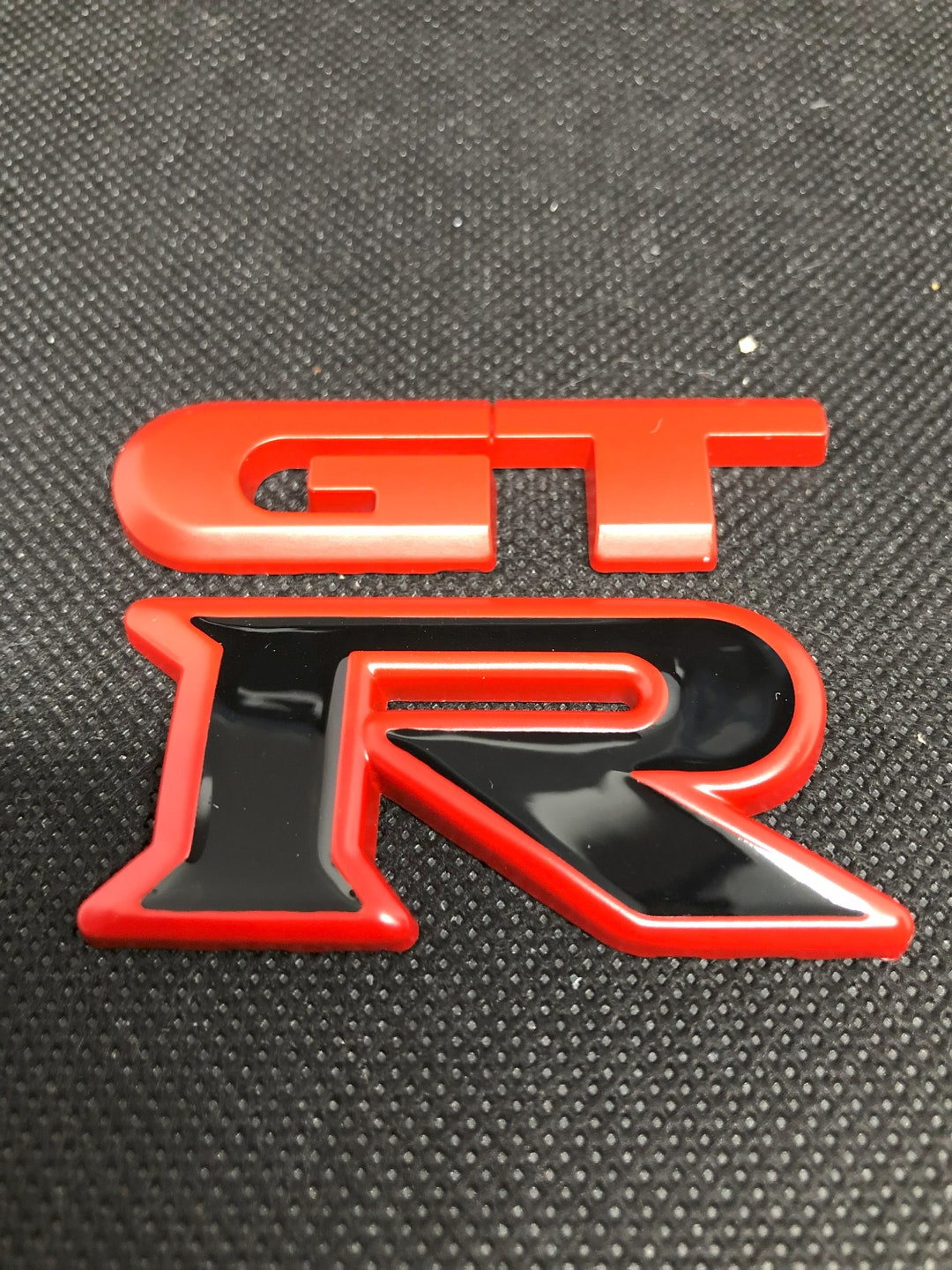GTR Nissan R35 R34 R33 R32 Badge Rear Emblem Sticker Red Black - Etsy