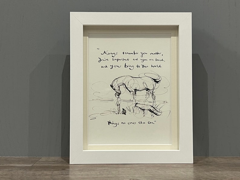 Always Remember You Matter Youre Important & Loved Framed - Etsy UK