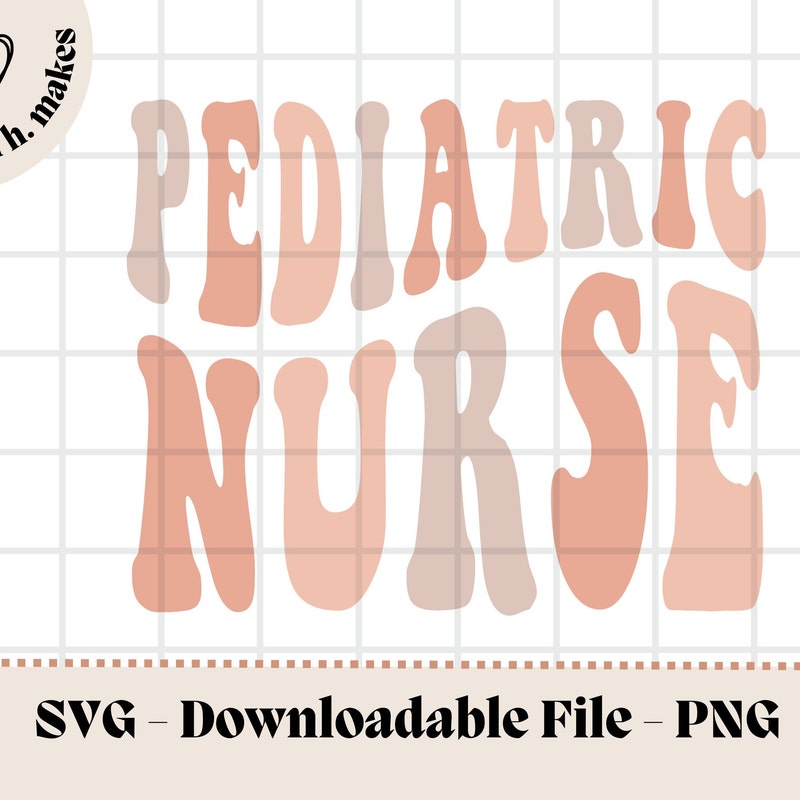 Pediatric Nurse Svg - Etsy