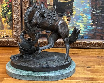 Rough Rider Statue - Etsy
