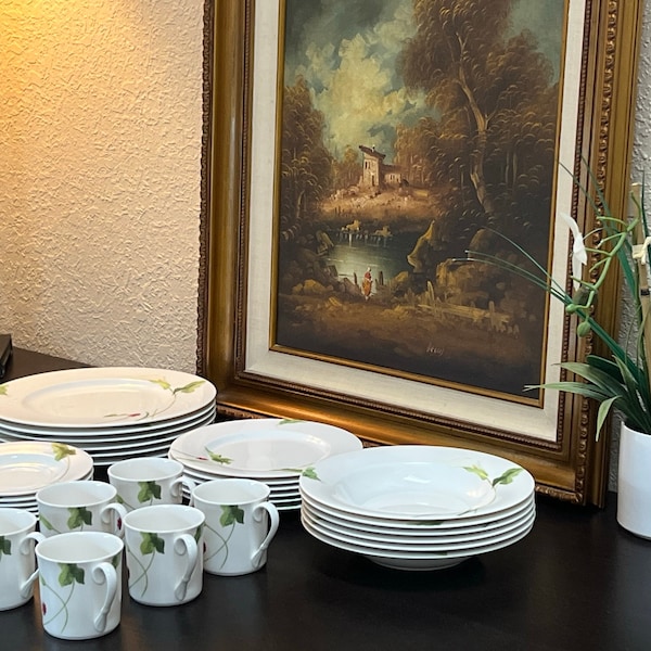 Mikasa Calla Lily Dinnerware - Etsy