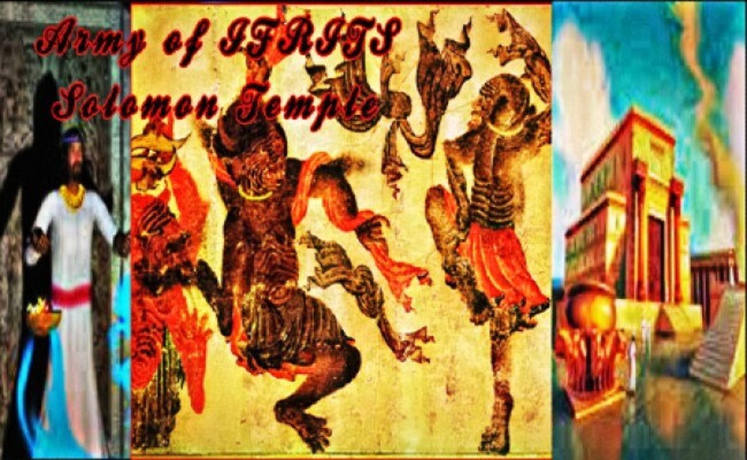 Suleiman's Army of IFRITS_ Jinn Formula of Solomon's Temple - Etsy Canada