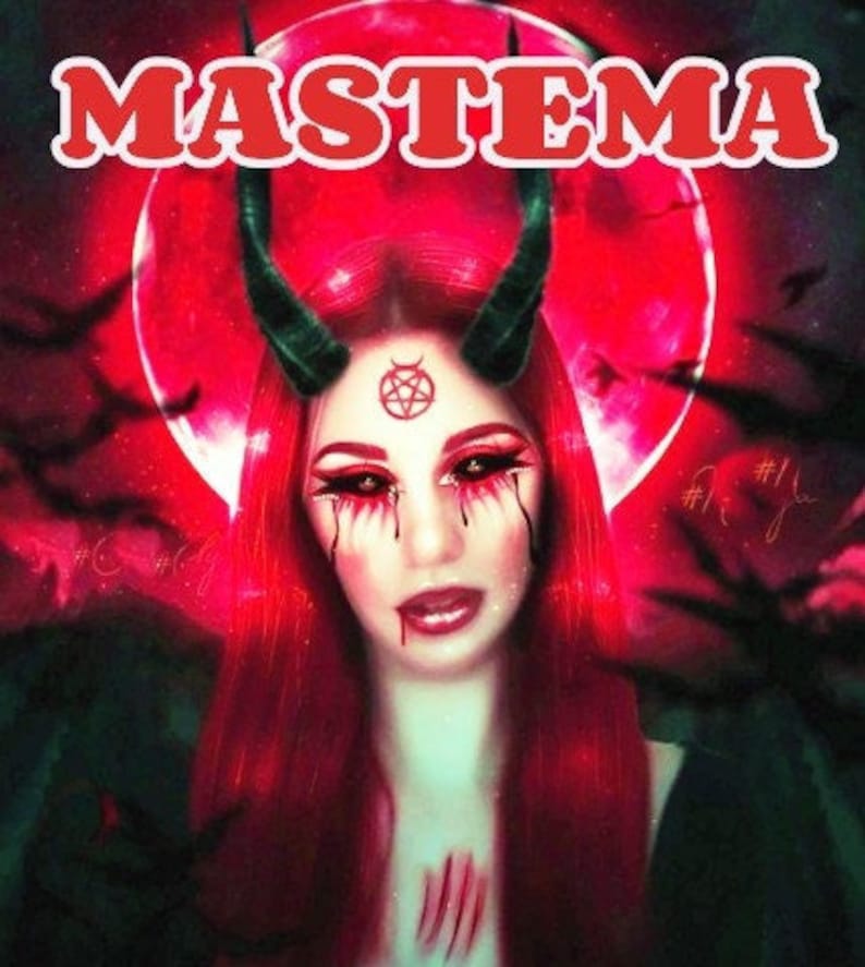 FALLEN ANGEL MASTEMA Master the Dark Arts Pact - Etsy
