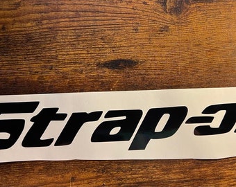 Strap on Decal - Etsy