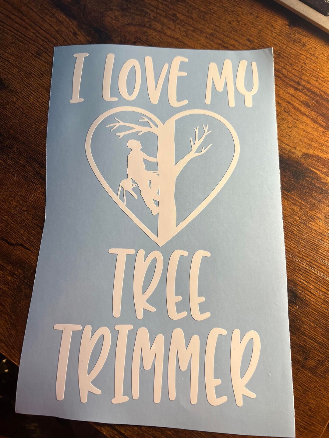 Tree Trimmer Decals - Etsy