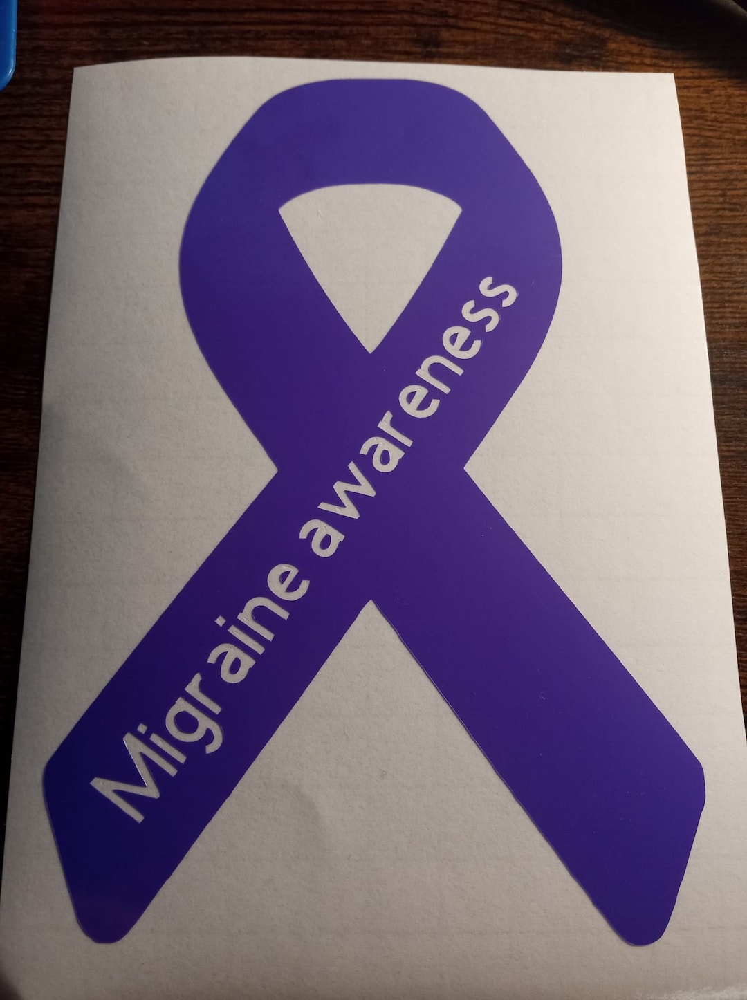Migraine Awareness Ribbon - Etsy