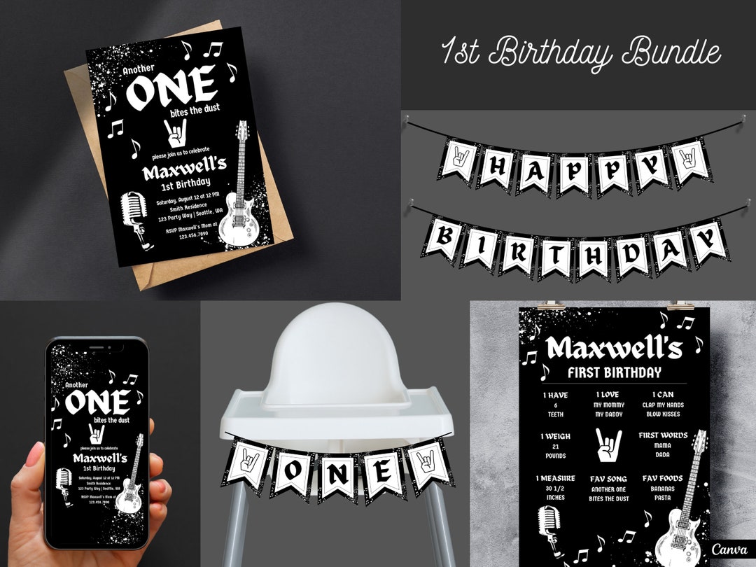 Another ONE Bites the Dust Birthday Bundleanother One Bites - Etsy
