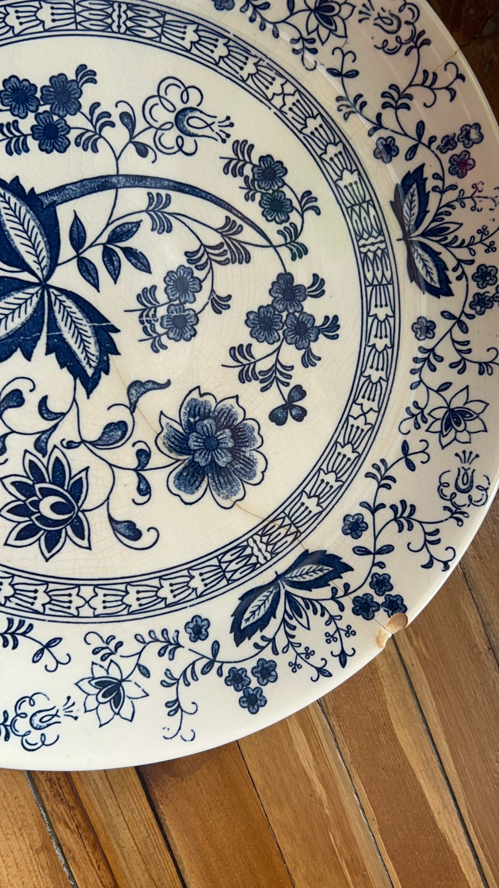 Blue Onion China Set - Etsy