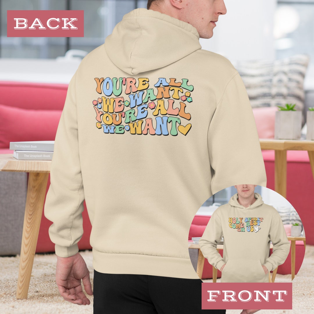 Holy Spirit Hoodie, Retro Christian Aesthetic Sweatshirt, Preppy Jesus ...