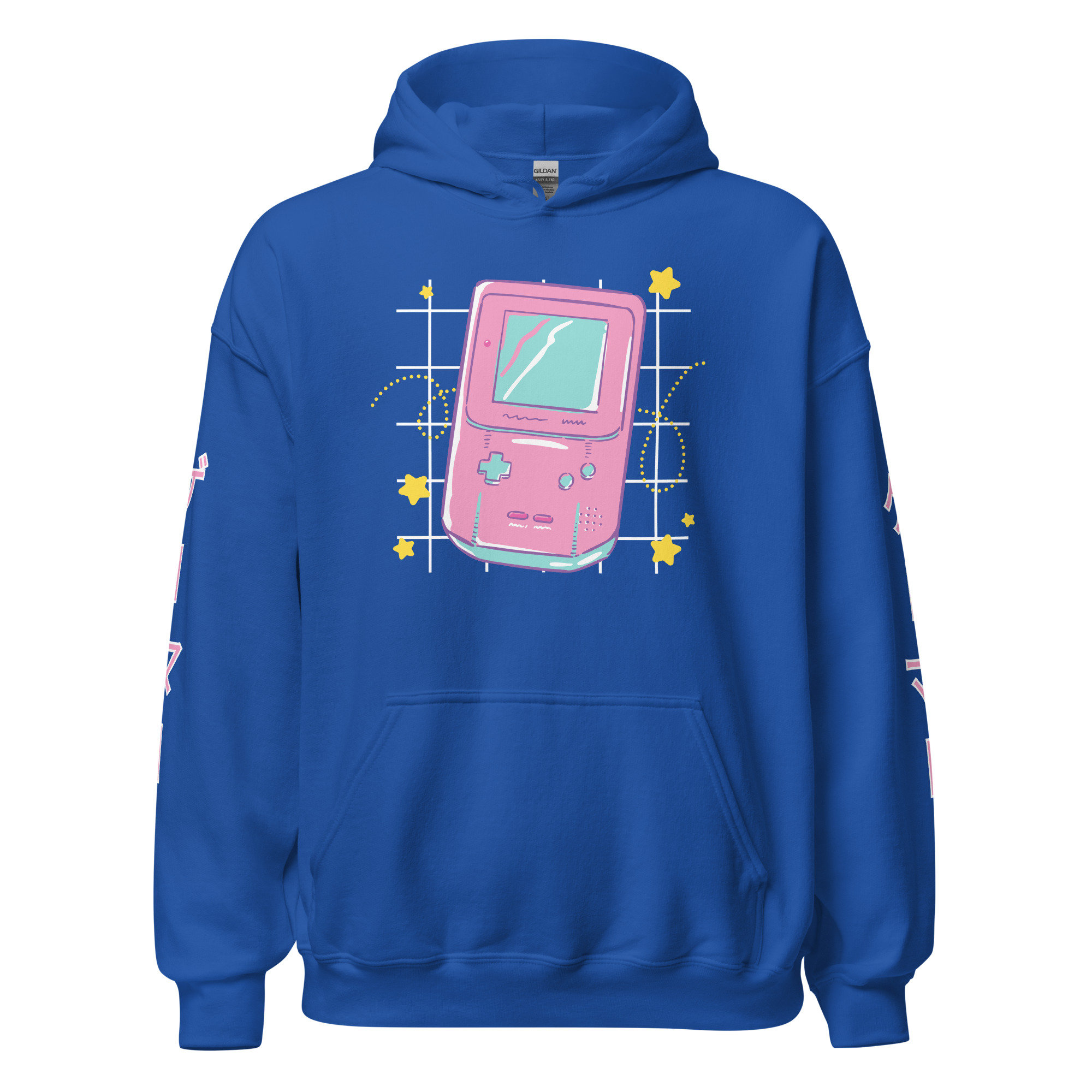 Kawaii Gamer Sweatshirt, Old Game Console Hoodie, Pastel Retro Video ...