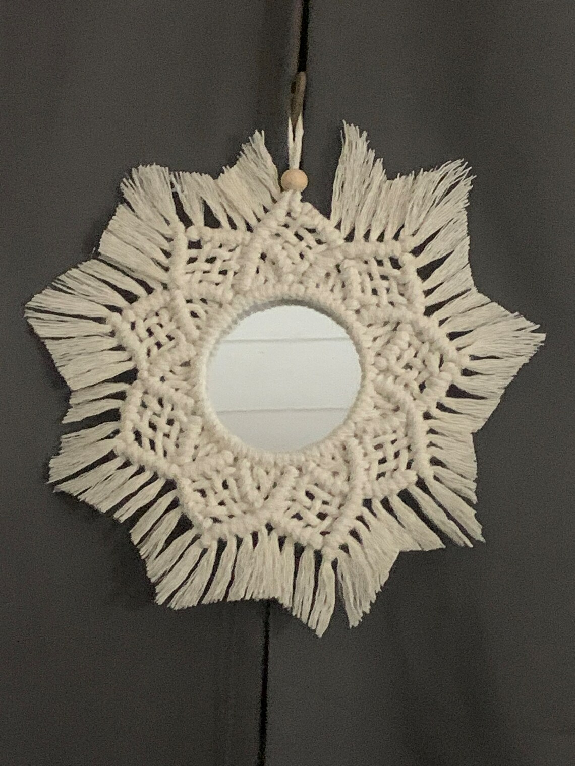 Macrame Mirror - Etsy
