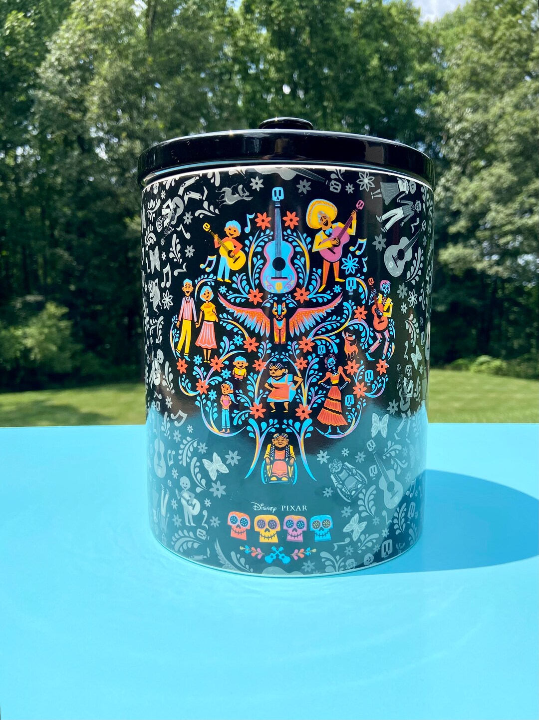 Vintage RARE Pixar Coco Cookie Jar/day of the Dead/pixar Ceramics/free ...