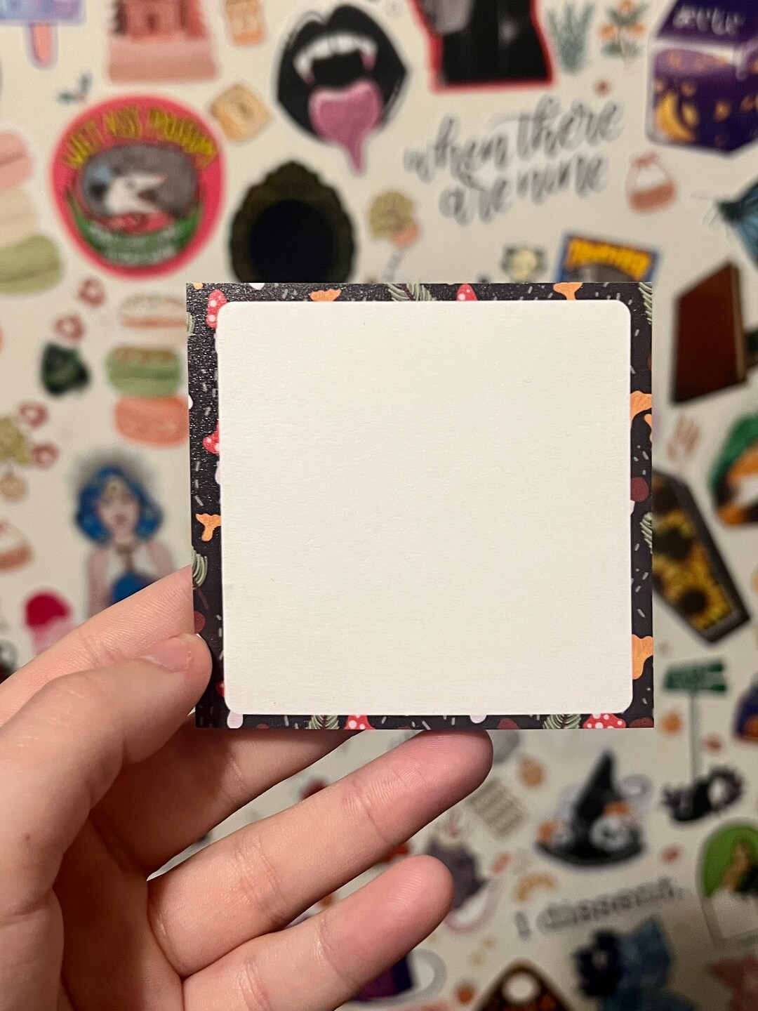 Mushroom Forest Sticky Notes Cute Gift for Her Gift for - Etsy