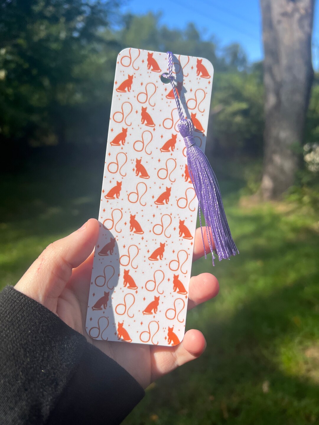 Zodiac Bookmark , Leo Bookmark , Cute Gift for Her , Gift for Reader ...