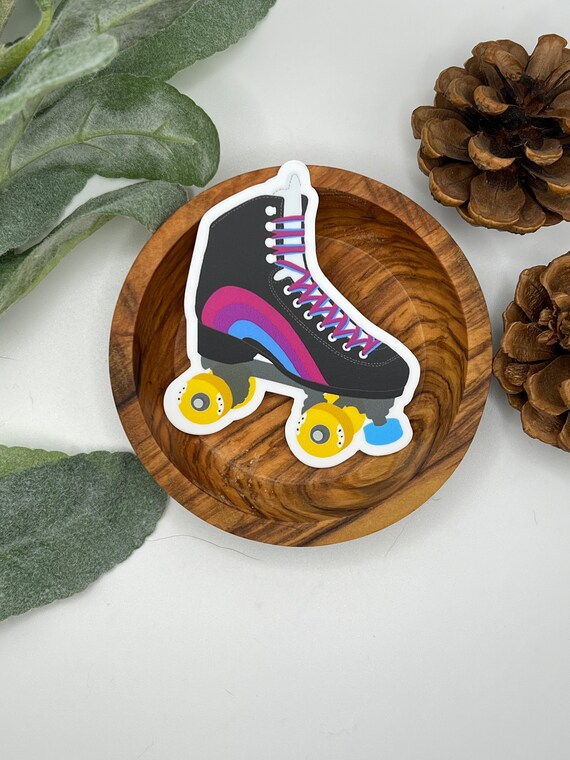 Retro Rollerblade Sticker Cute Home Decor Stationary Gifts - Etsy