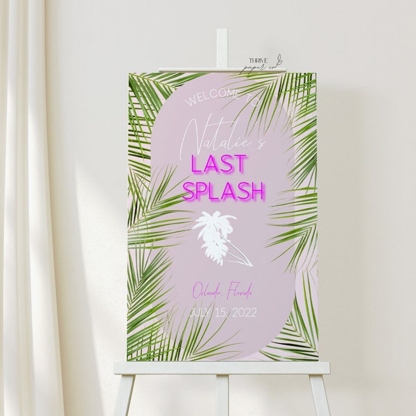 Last Splash Sign Png - Etsy