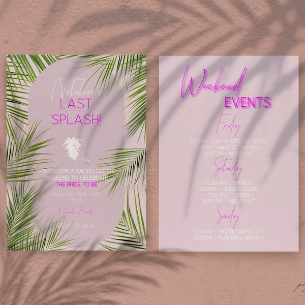 Last Splash Bachelorette - Etsy