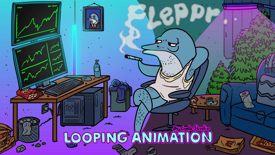 Custom Cartoon Looping Animation Intro for Streamer, Twitch, Website ...