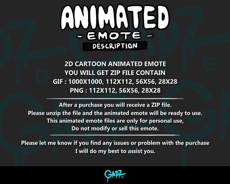 Animated Emote Headbang Metal Head for Twitch, Discord, Youtube ...