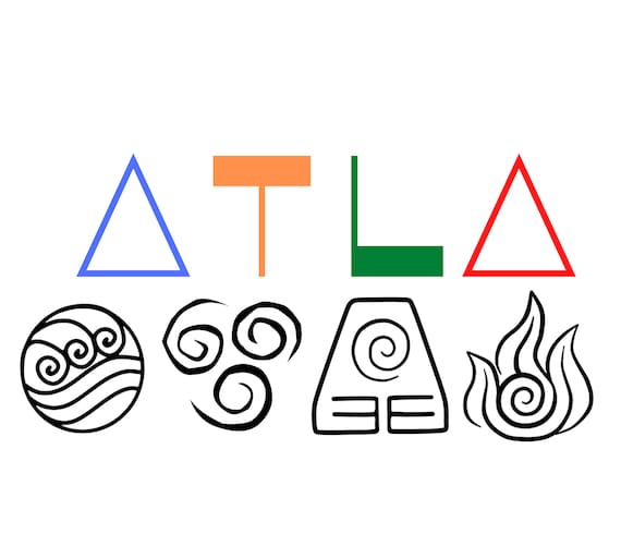 ATLA Printable Transperant Design | Etsy