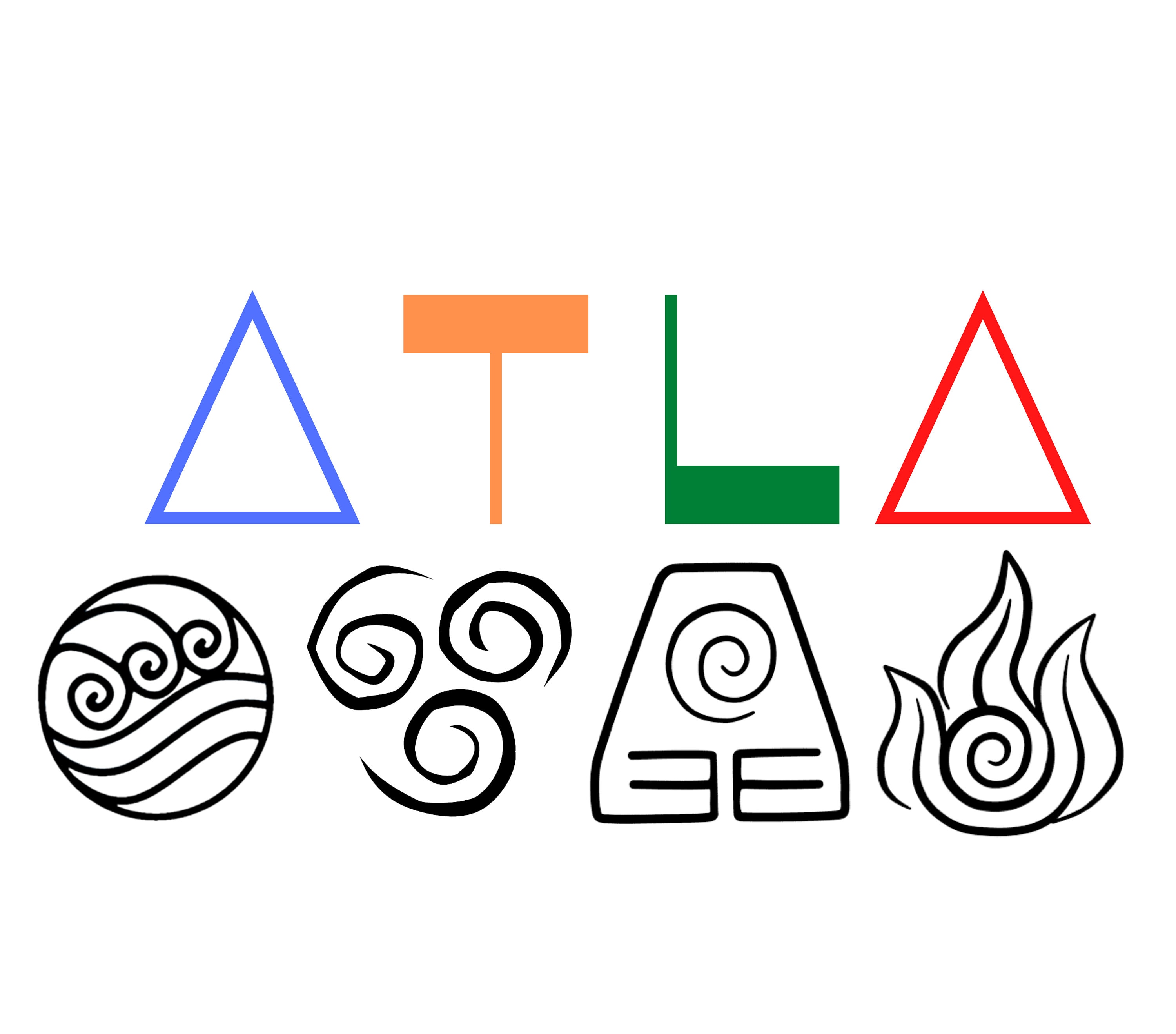 ATLA Printable Transperant Design | Etsy