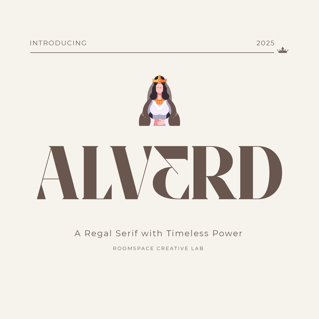 Alverd Elegant Signature Font: Luxury Logo, Cricut & Canva - Etsy