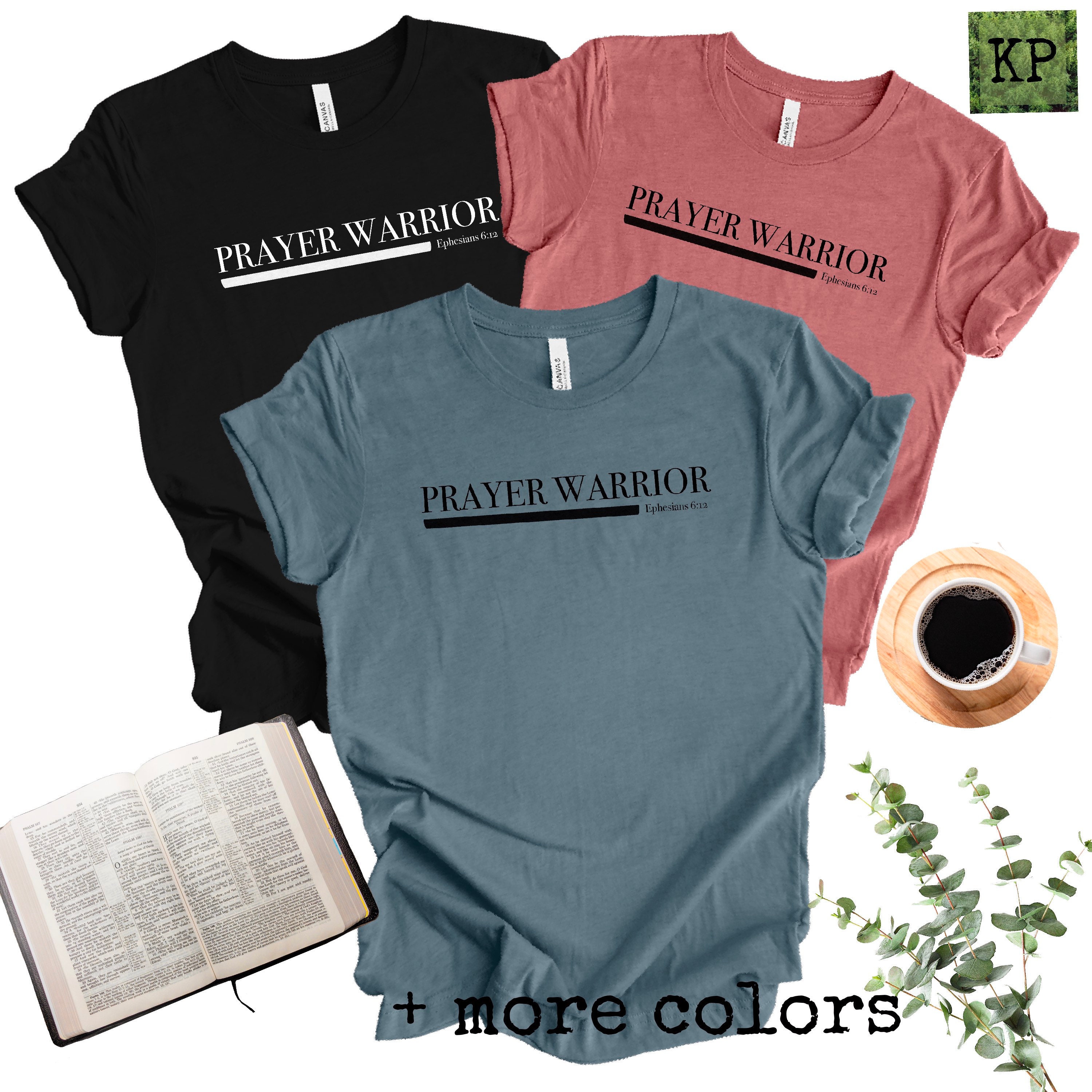 Prayer Warrior T-shirt, Christian T-shirt, Prayer Shirt, Christian Gift ...