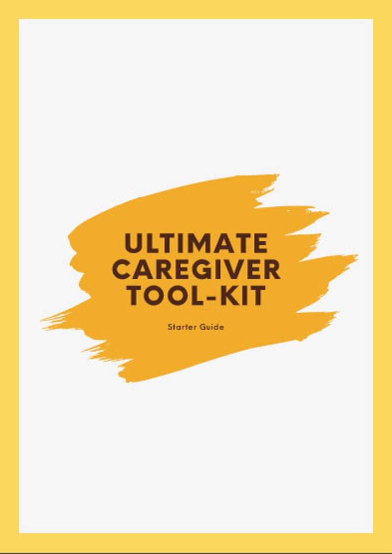 Caregiver’s Elderly Care Checklist - Caregiver’s Survival Kit, Call ...