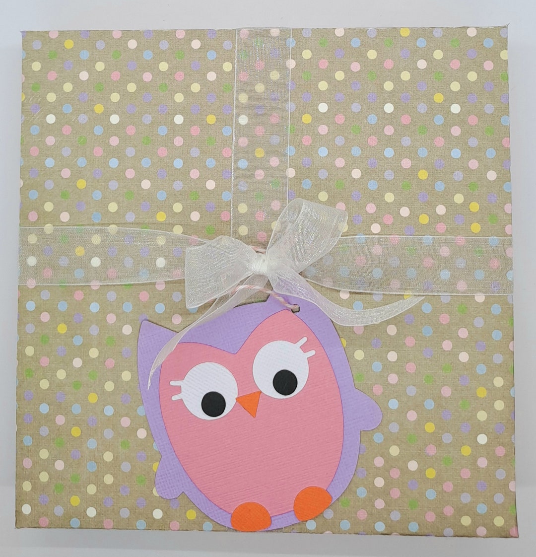 Handmade Cute Owl Birthday Gift Tags. Set of 6. Assorted Colours. - Etsy