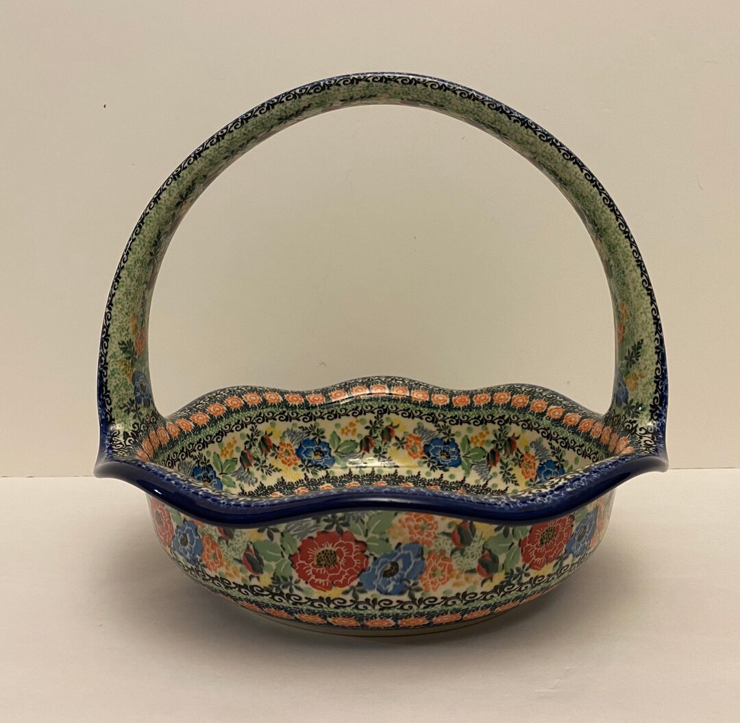Boleslawiec Polish Pottery Unikat 4054 Romantic Fascination Stoneware ...