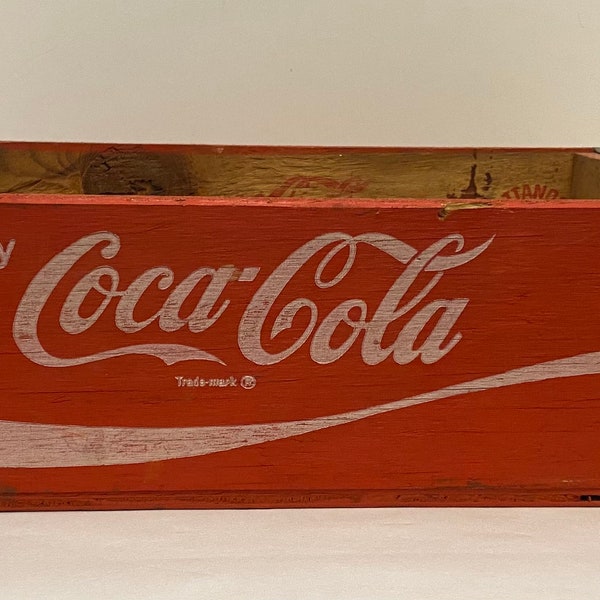 Vintage Coke Crate - Etsy