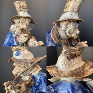 Italian Hillbilly Whimsical Figurine Ceramic Signed Hand Made Hobo RARE ...