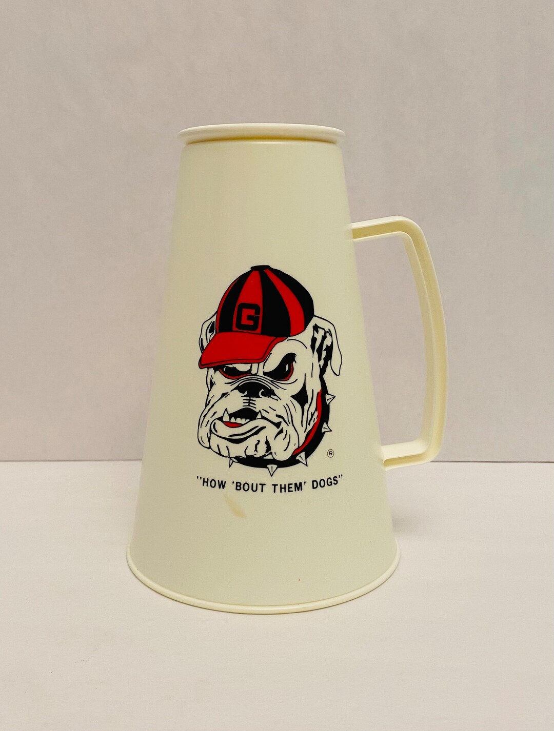 Vintage University of Georgia Bulldogs Mug-a-phone NCAA Football Cup ...