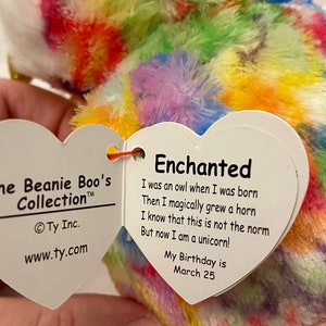 Ty Beanie Boos Enchanted Plush. New With Tags. - Etsy