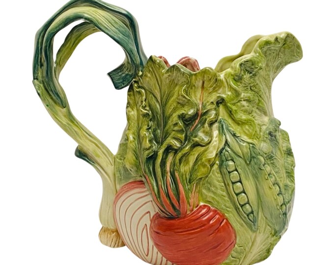 Fitz & Floyd Classics 9.75 French Market Vegetable Pitcher. - Etsy