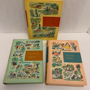 Vintage 1958 Through Golden Windows Hardcover Children's Story Books ...