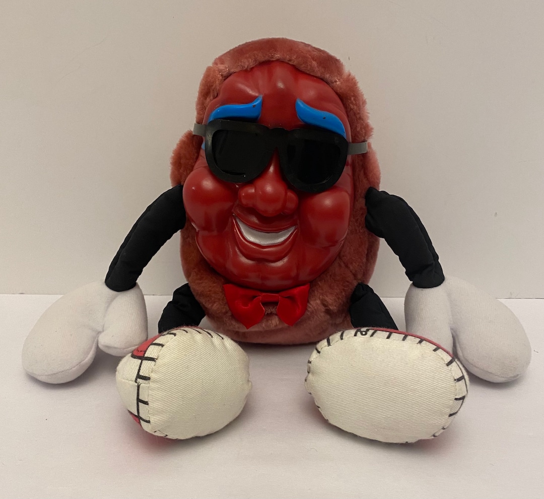 Vintage 8 California Raisins Plush Retro 1980s Rubber Face. - Etsy