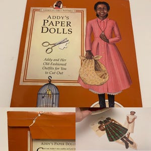 AMERICAN GIRL 1994 Addy's Pastimes: Craft Book, Cook Book, Paper Dolls ...
