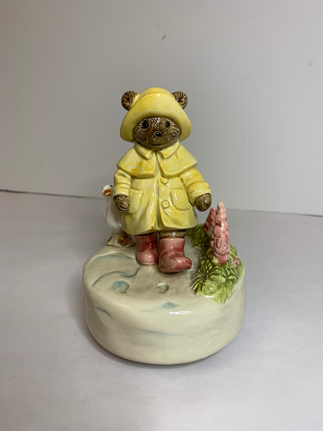Vintage Paddington Bear Music Box Otagiri Japan Plays Singing in the ...