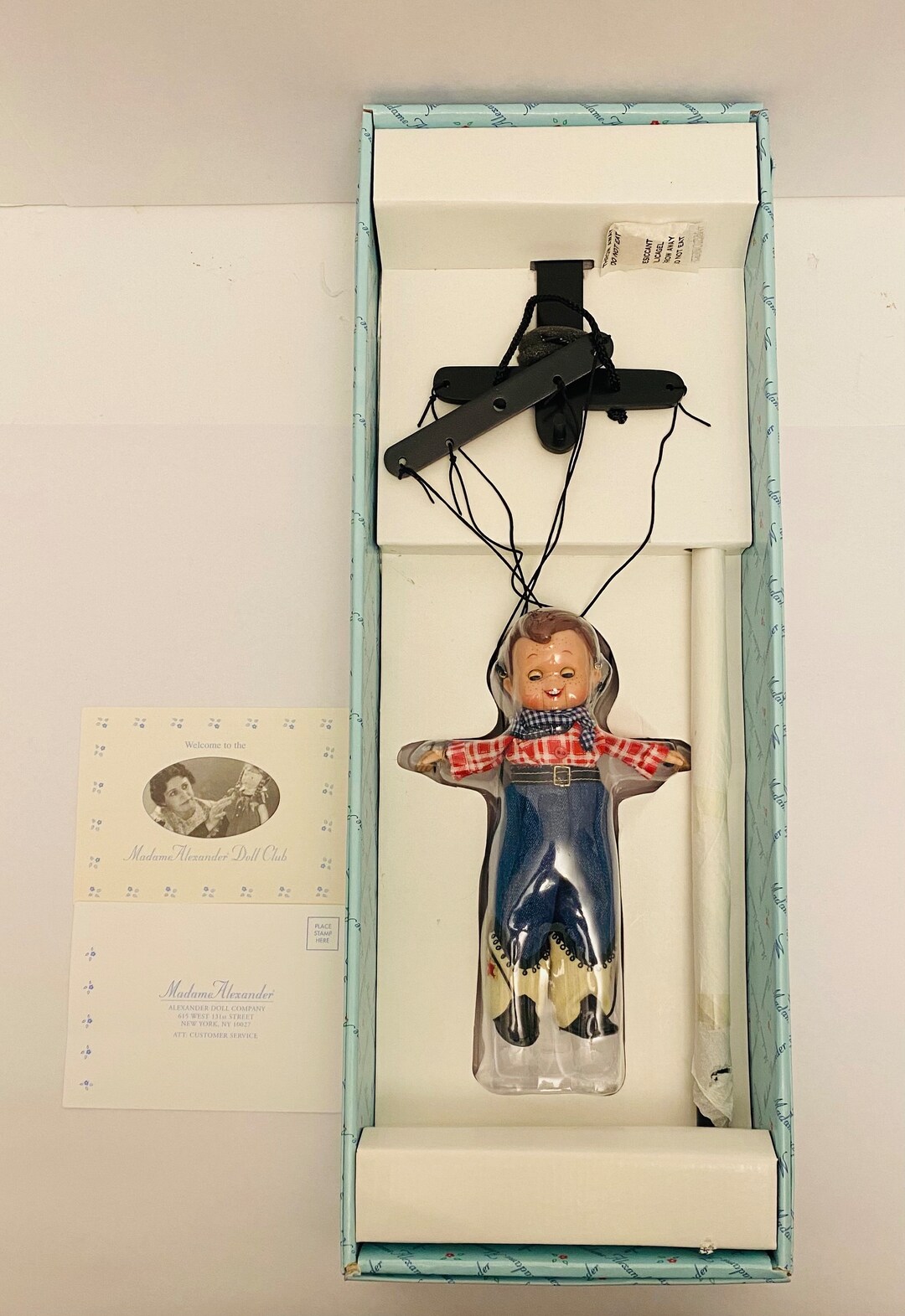 Vintage Madame Alexander Howdy Doody Marionette Puppet Doll 15230 NIB ...