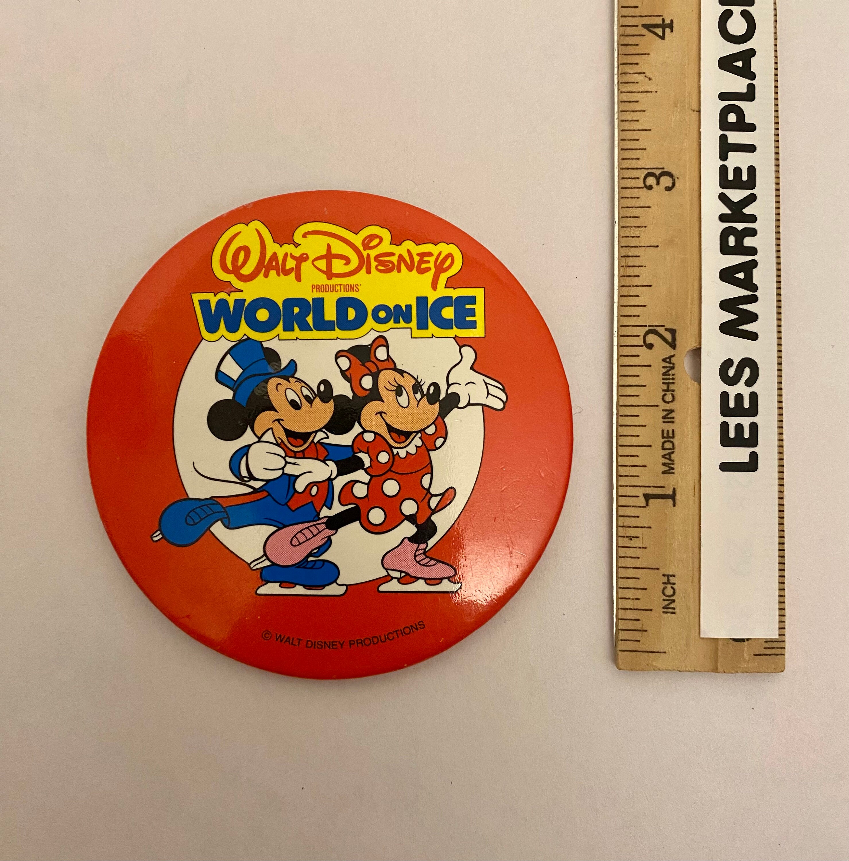 Vintage Walt Disney Mickey Mouse Pinback Button Lot of 5 - Etsy