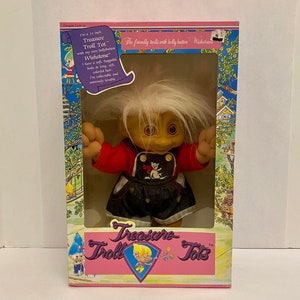 Vintage 14 Boy Treasure Troll Tots With Lucky Wishtone Belly Button New ...