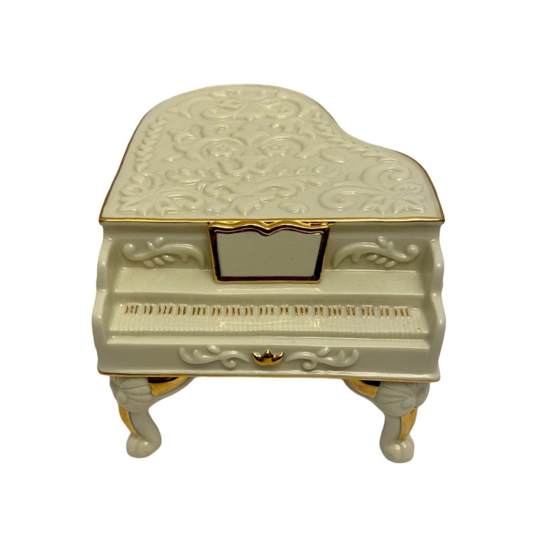 Vintage San Francisco Music Box Grand Piano Porcelain Music Box fur ...
