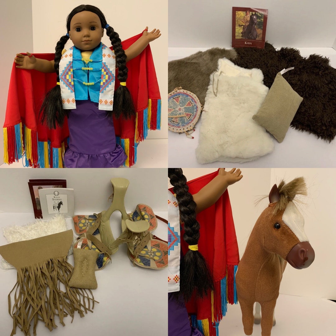 Pleasant Company American Girl Doll KAYA Retired-large Lot of Items ...