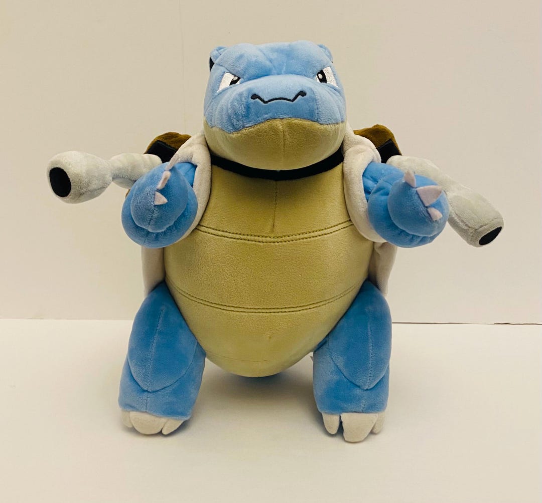 Pokemon Blastoise 12 Plush Official WCT Toy Plushie. - Etsy
