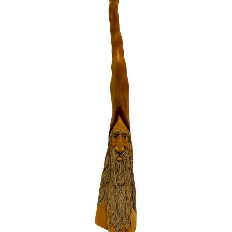 Hand Carved Wizard - Etsy