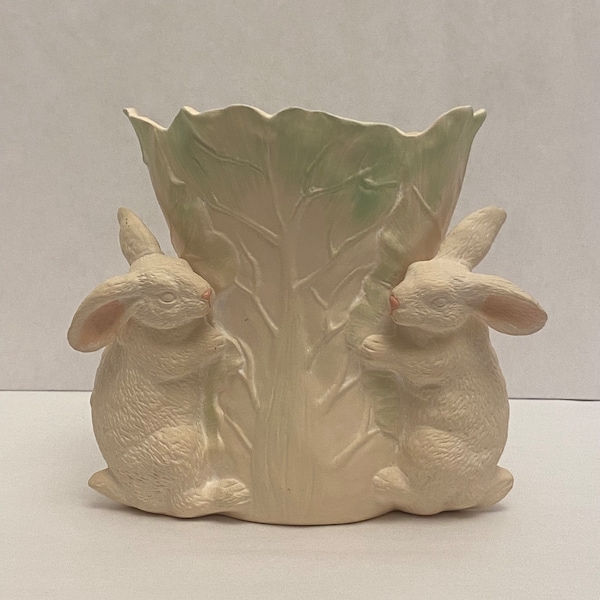 Rabbit Planter - Etsy