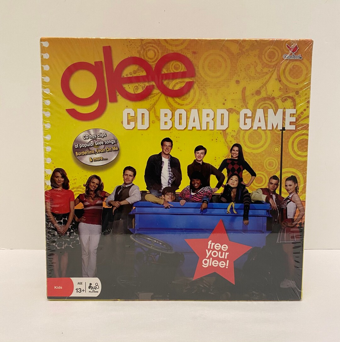 Glee CD Board Game Cardinal Family Game Factory Sealed - Etsy