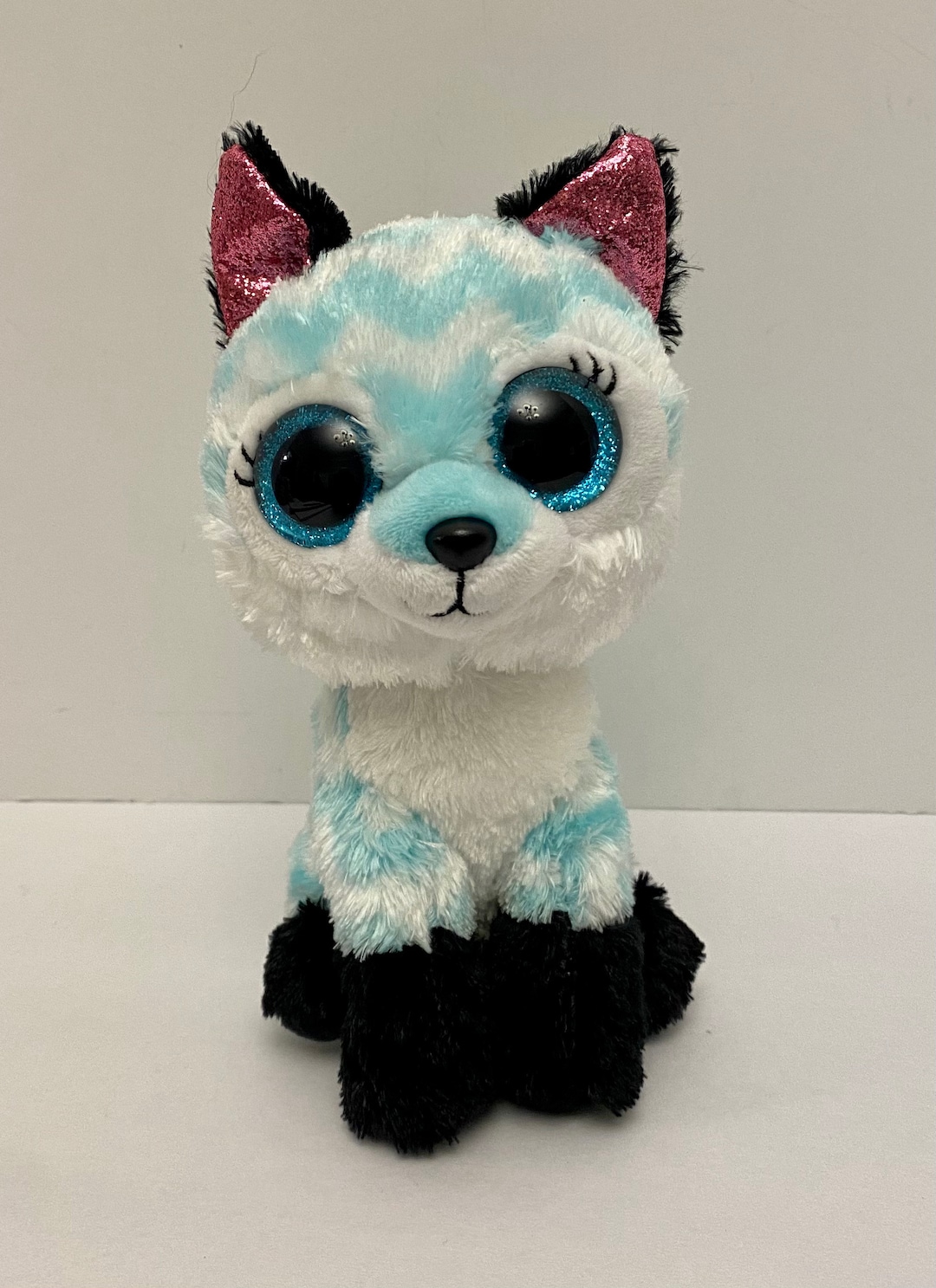 Ty Beanie Boos Tysilk 6 Atlas the Fox Chevron Print. - Etsy