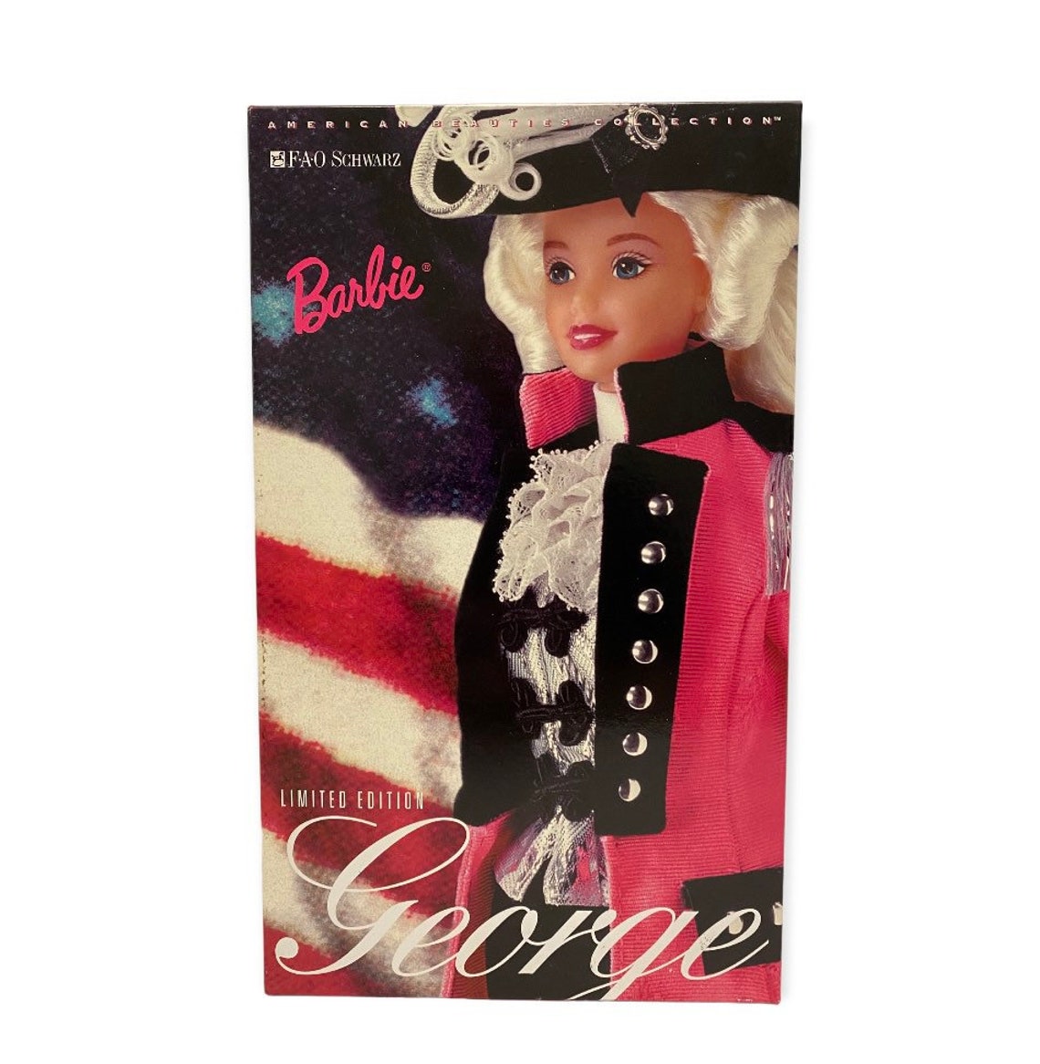 1996 Barbie as George Washington Doll 17557 LE an FAO - Etsy